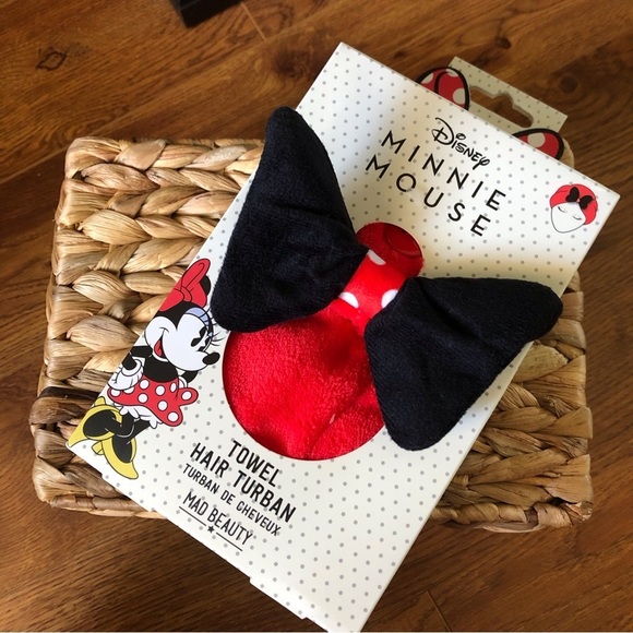 Disney | Bath & Body | Disney Minnie Mouse Towel Hair Turban | Poshmark